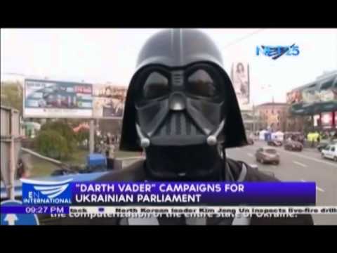 Darth Vader runs for Ukrainian elections – Eagle News