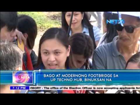 MMDA unveils new footbridge in Quezon City – Eagle News