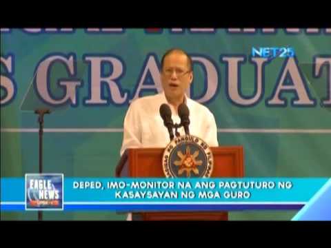 DepEd to monitor teaching of history – Eagle News