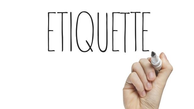 Simple etiquette we should all remember – Eagle News