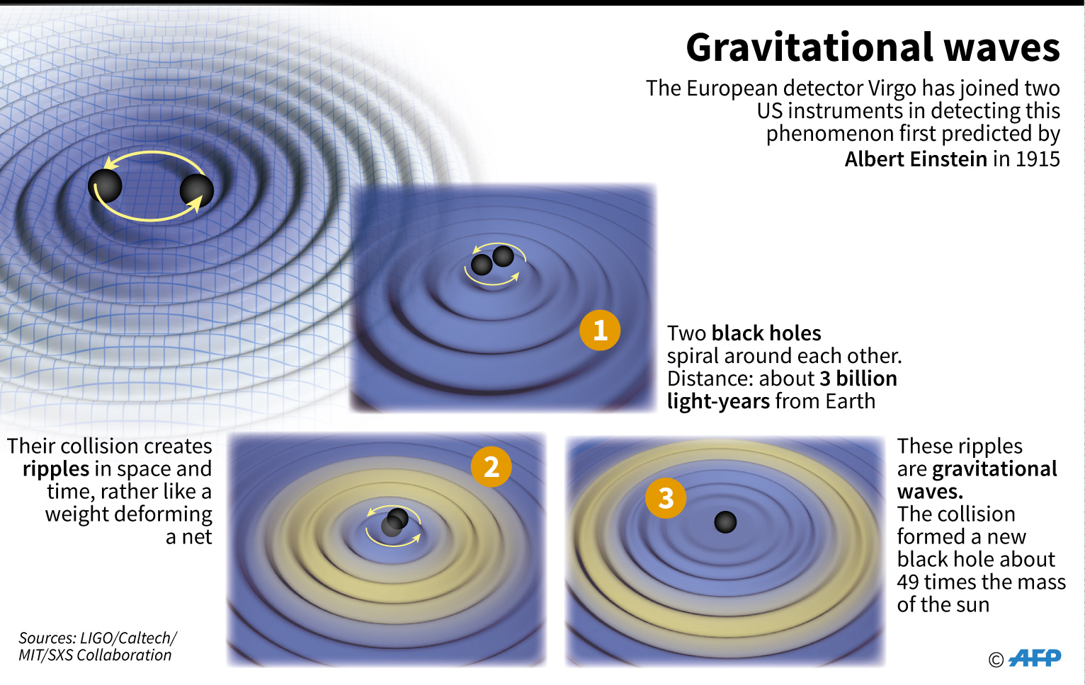 Fourth gravitational wave is detected, with European help – Eagle News