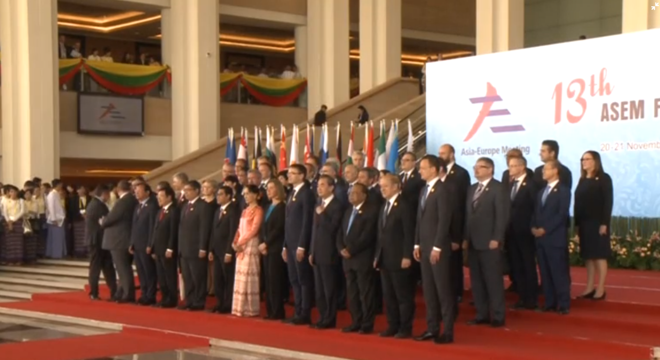 Chinese FM attends 13th ASEM foreign ministers’ meeting in Myanmar ...