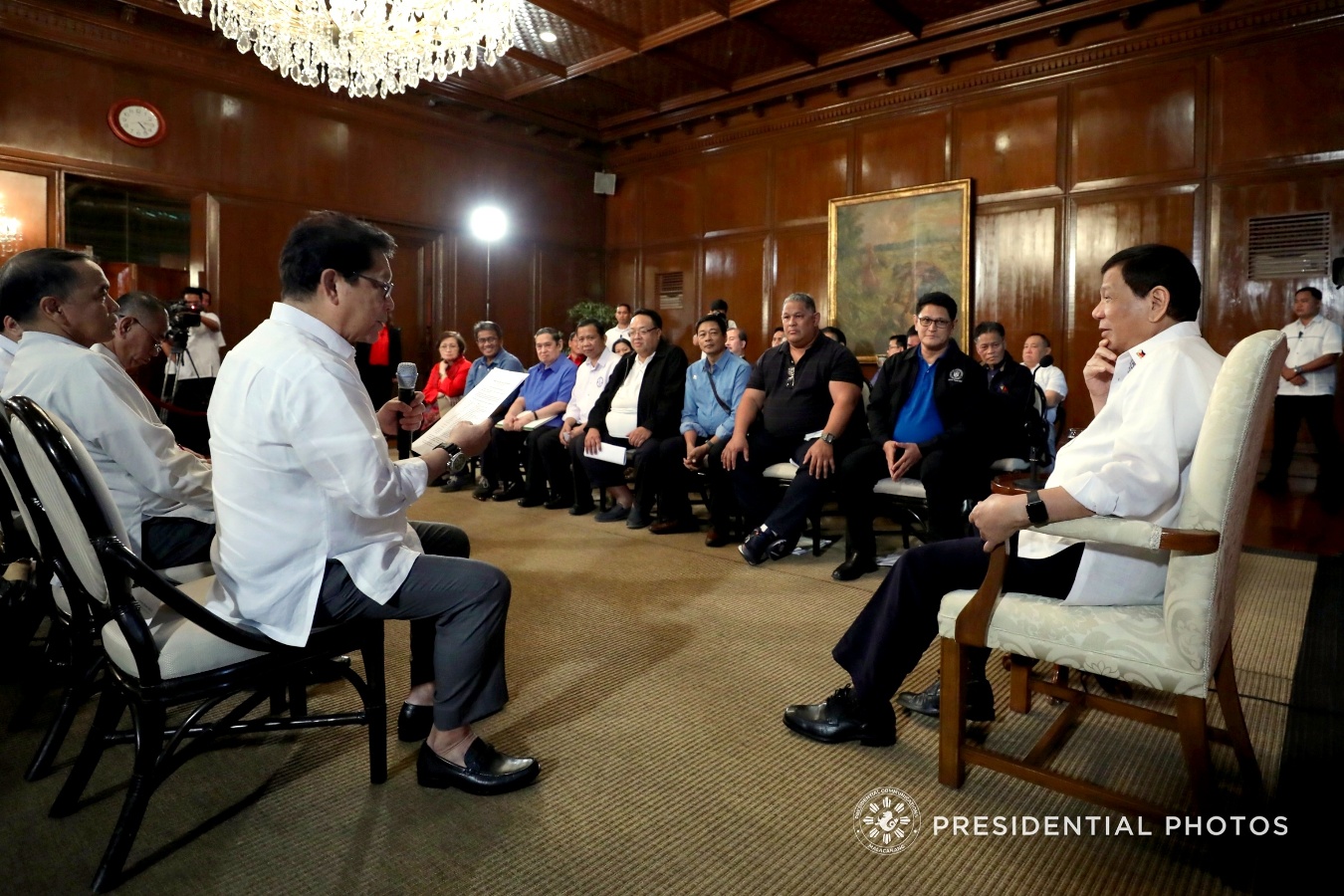 Duterte says gov’t to promote labor rights as labor leaders push for an ...