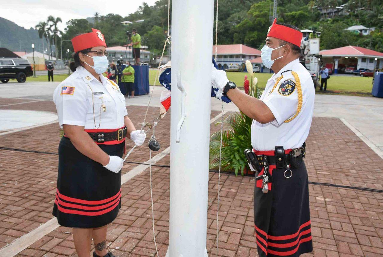 American Samoa Governor addresses territory on Flag Day under ...