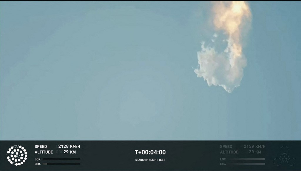 Spacex Starship World S Biggest Rocket Explodes During First Flight